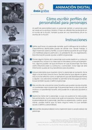 Escribir Personajes PDF