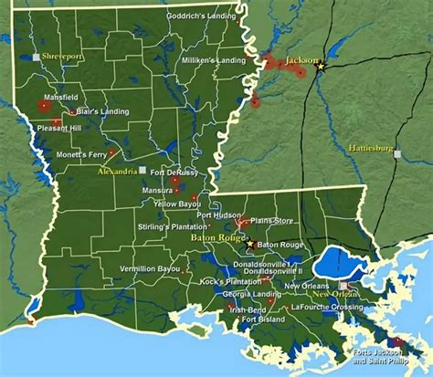 Civil War Battles In Louisiana Civil War Academy