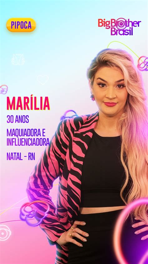 QUEM É A PIPOCA MARÍLIA DO BBB 23 Conheça tudo sobre a maquiadora do