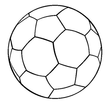 Desenho De Bola De Futebol II Para Colorir Colorir