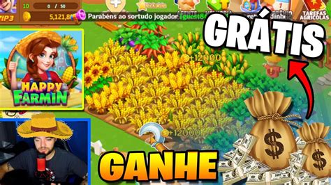 HAPPY FARMIN DA PRA GANHAR DINHEIRO JOGO GRÁTIS GANHE DINHEIRO REAL
