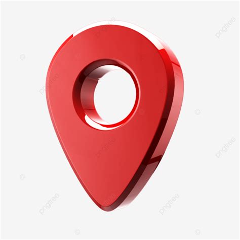 D Pin Map Marker Location Tilt Left Clipart Map Clipart Pin Clipart