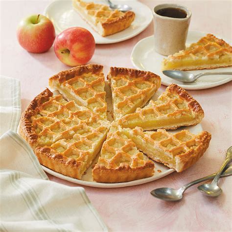 Tarte grillée aux pommes