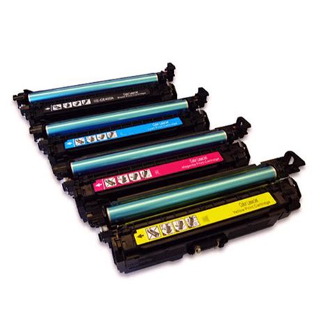 Compatible 4 Pack HP 507A LaserJet Enterprise 500 Color M551 MFP M575