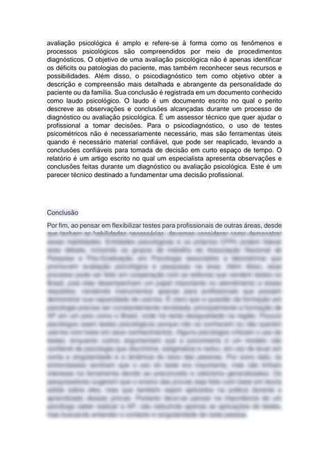 SOLUTION Os Testes Psicologicos E As Suas Praticas Medidas 2