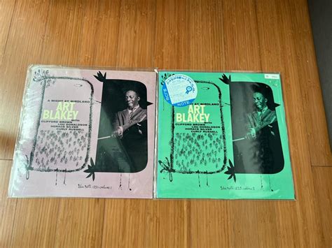 Art Blakey A Night At Birdland Vol 1 2 Hobbies Toys Music Media