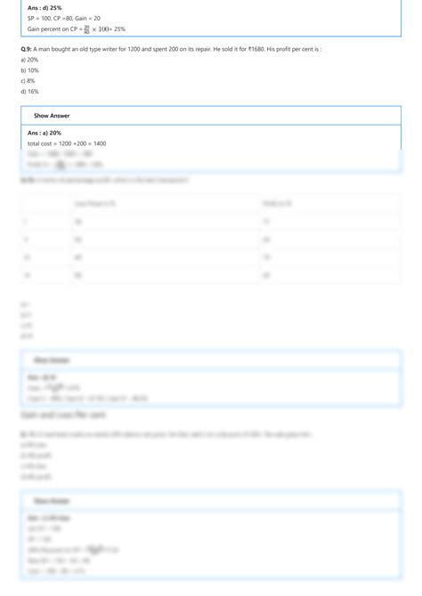Solution Profit And Loss Worksheet Studypool