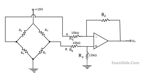 gate ece 1992 operational amplifier question 79 analog circuits gate ece