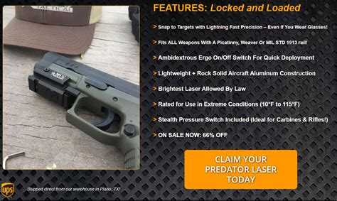 Tactical Gear Review The MCG Predator Laser Sight Tactical Equipment