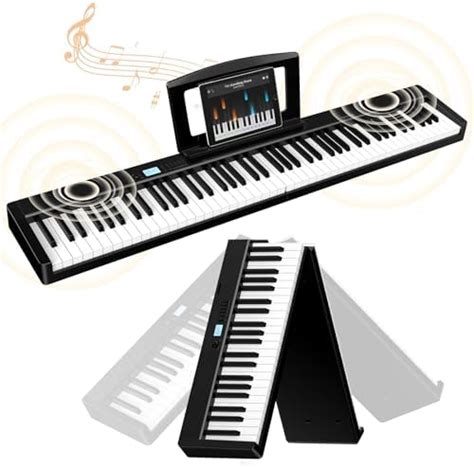 Terence Foldable Digital Piano Semi Weighted Keys Full Size Electric