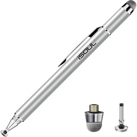Pointe Fine Stylet Universal Capacitif Précis Disque Styli 2 En 1