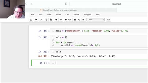 using a loop for dictionaries in python youtube