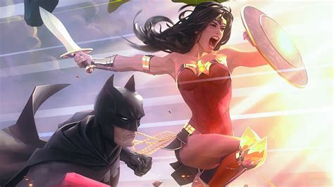 Wonder Woman Batman DC Comics Superhero Comics Comic Superheroes