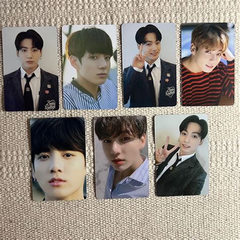 BTS Dicon Photocard 101 Jungkook JK Set 1 Hobbies Toys Memorabilia