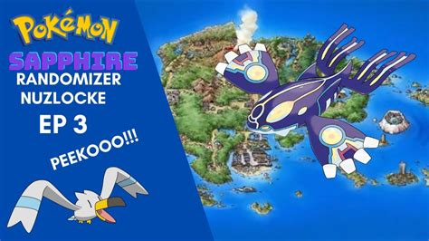 Saving Peeko Pokemon Sapphire Randomizer Nuzlocke Ep 3 YouTube