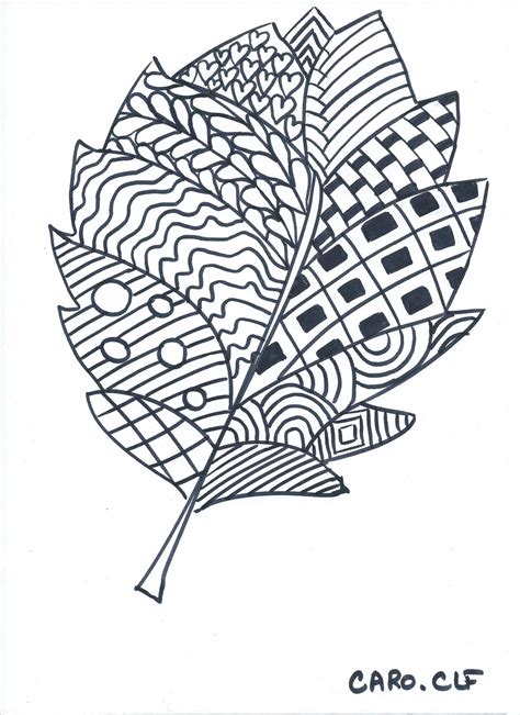 Coloriage automne Coloriage Feuilles à colorier