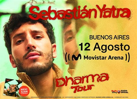 Sebastián Yatra anuncia las primeras fechas de su nueva gira Dharma