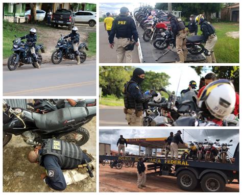 Alpanir Mesquita PRF realiza Operação Duas Rodas e apreende 82