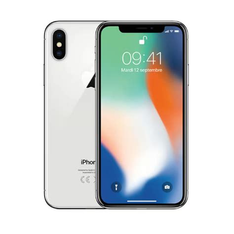 iPhone X 64 Go Argent Débloqué Cyber Planet