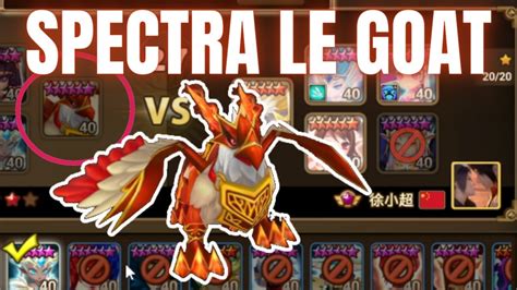 J ai battu le légende Spectra est trop fort en Special league SL