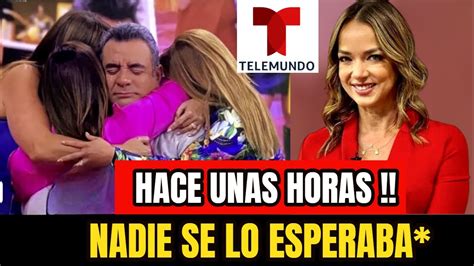 Ultima Hora Hace Unas Horas Confirman Lamentable Noticia
