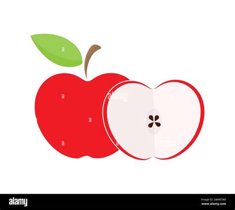 Compartir 70 Manzana A La Mitad Dibujo Muy Caliente Camera