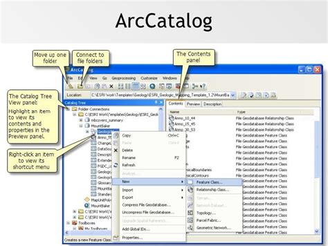 introduction to arccatalog and arcmap