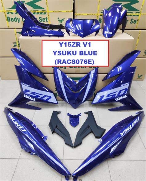 Rapido Cover Set Yamaha Y15ZR V1 V2 Ysuku Accessories Motor Y15 Ysuku