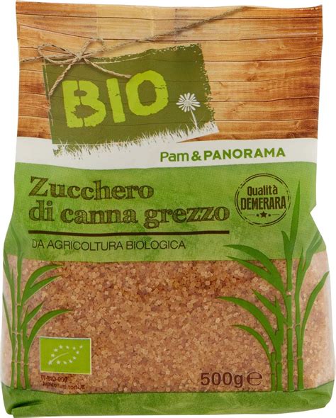 Biologico P P Zucchero Di Canna Grezzo 500g Amazon It Alimentari E