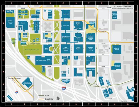 Oregon University Campus Map