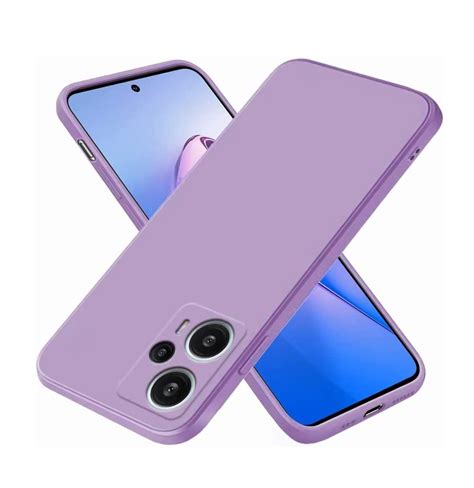Capa Xiaomi Poco F5 5G Silky Lilás Capas de Telemóveis Milhares de