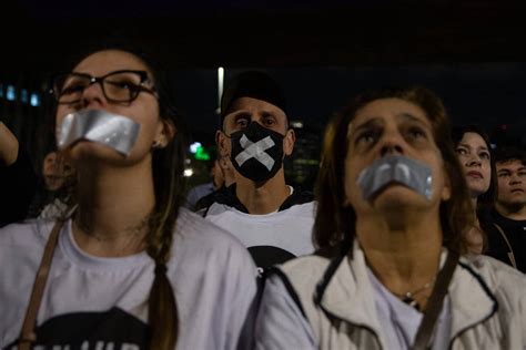 Bolsonaristas Fazem Ato Em SP E Pedem Fim Da Censura 25 10 2022
