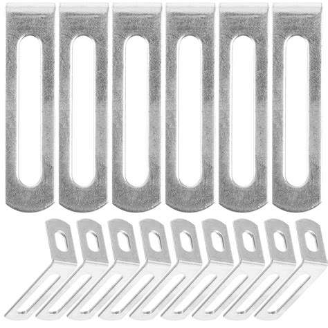 Adjustable L Shape Corner Brace With Slot 20PCS Metal Joint Right Angle