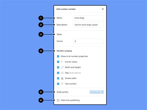 Create And Manage Variables Figma Help Center