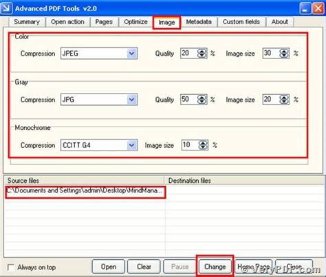 how to compress images to reduce pdf size verypdf knowledge base