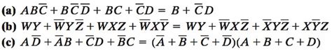 solved prove the following each of the following boolean