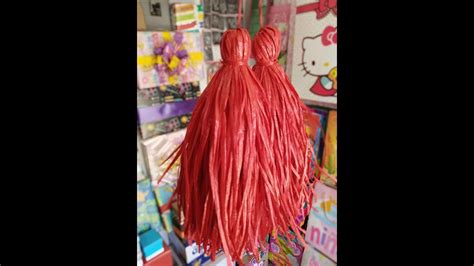 POMPONES DE RAFIA RÁPIDOS Y SENCILLOS ACOMPAÑAME EN A REALIZARLOS YouTube