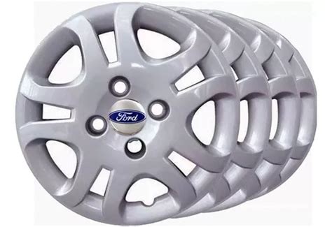 Jogo Calota Ford Fiesta Aro 14 Emblema Resinado 8026 Parcelamento
