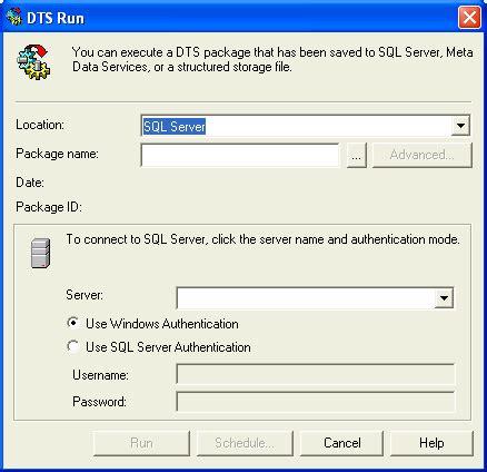Sql Server Dts Command Line Utility Mssqltips