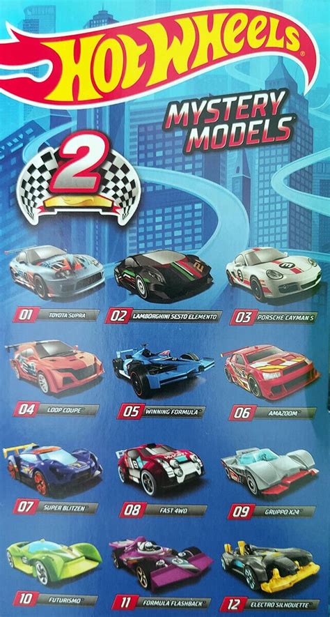 Mystery Models Series 2 Hot Wheels Toy Car 1 64 New Boxed EBay