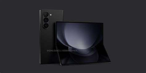 First Galaxy Z Fold 6 Renders Show Slight Changes And Sharp Edges