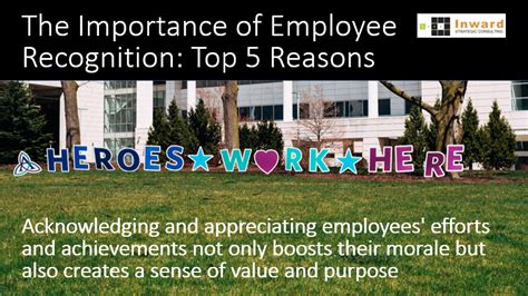 Top 5 Reasons Employee Recognition Is Crucial Inward Strategic