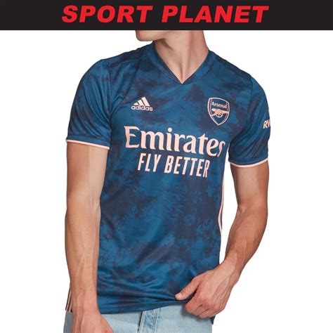 Adidas Men Arsenal 20 21 Third Jersey Shirt Baju Lelaki GH6653 Sport