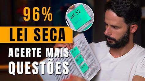 Como Estudar A Lei Seca Para Concursos P Blicos Acerte Mais Quest Es