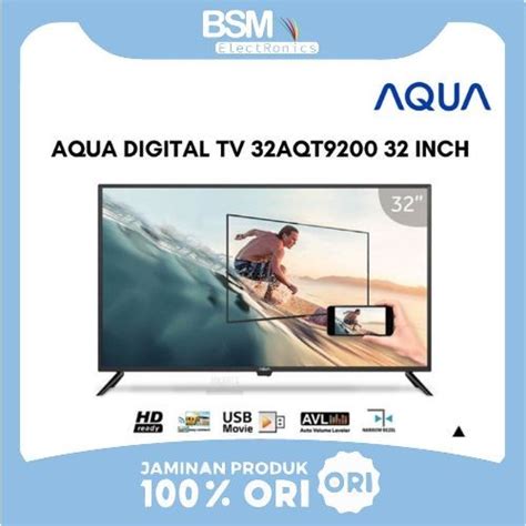 Jual Aqua Japan Led Tv Digital Inch Miracast Le Aqt M