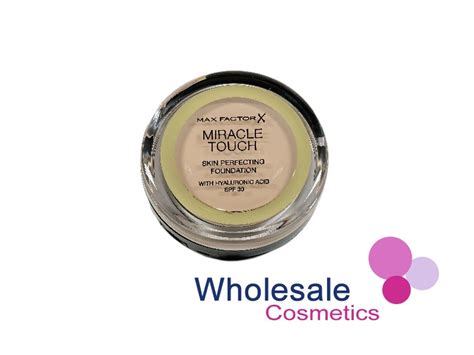 6 X Max Factor Miracle Touch Face Compact 040 CREAMY IVORY