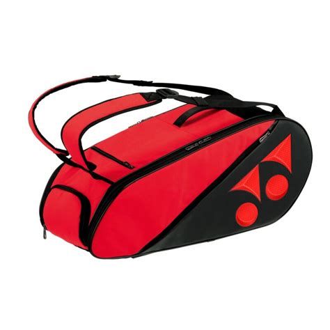 YONEX PRO RACQUET BAG BT6 22826T BLACK RED Vsmash Sports