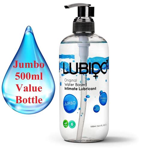 Lube Sex Lubricant 500ml Water Based Lubido Super Slik Intimate Anal Vaginal Gel 5060273290138