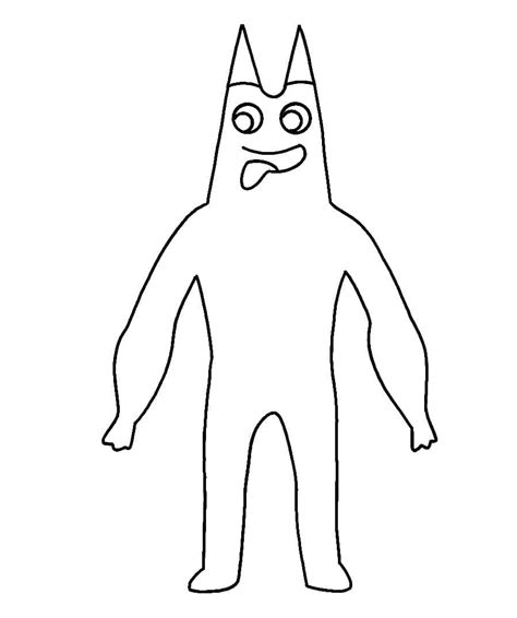 Desenhos De Garten Of Banban Para Colorir Pintar E Imprimir