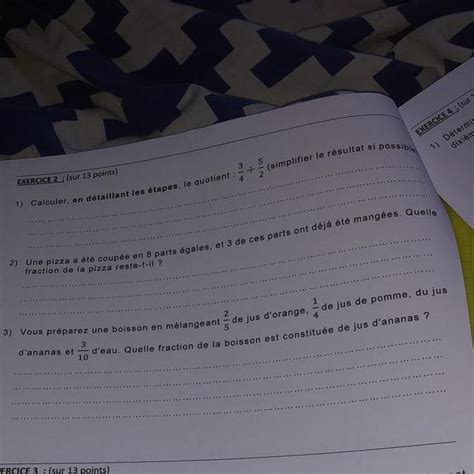 Calculer En Detaillant Les Etapes Nosdevoirs Fr